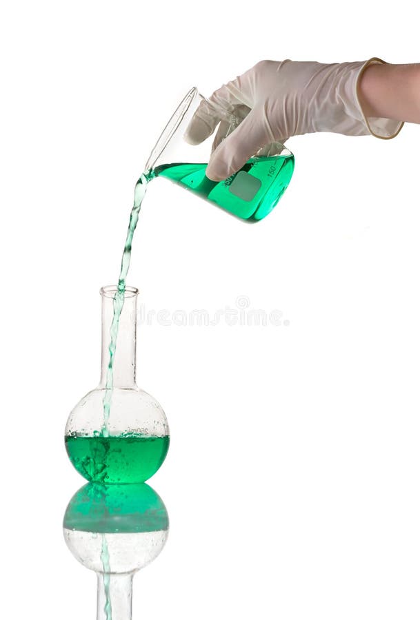 Chemistry Experiment stock photo. Image of chemistry, latex - 2241608