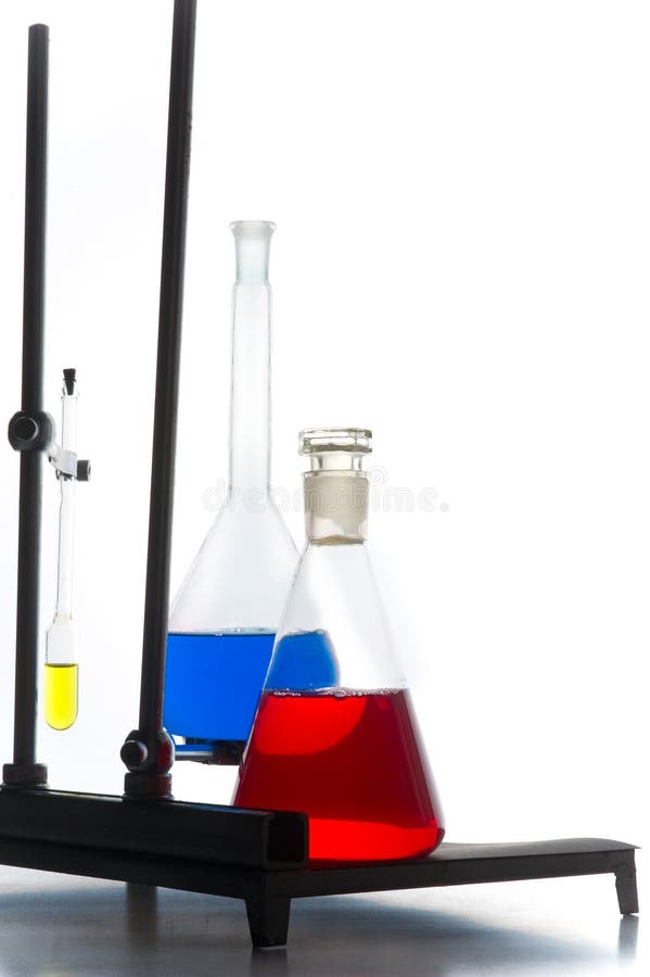 Chemistry experiment stock image. Image of experiment - 8245917