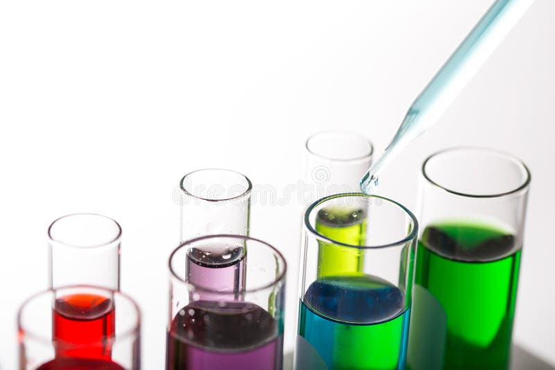 Chemistry flask glassware stock photo. Image of liquid - 75042710
