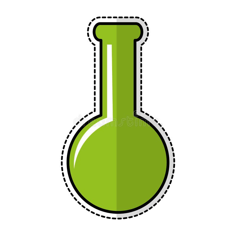 Chemistry flask icon image stock vector. Illustration of education ...