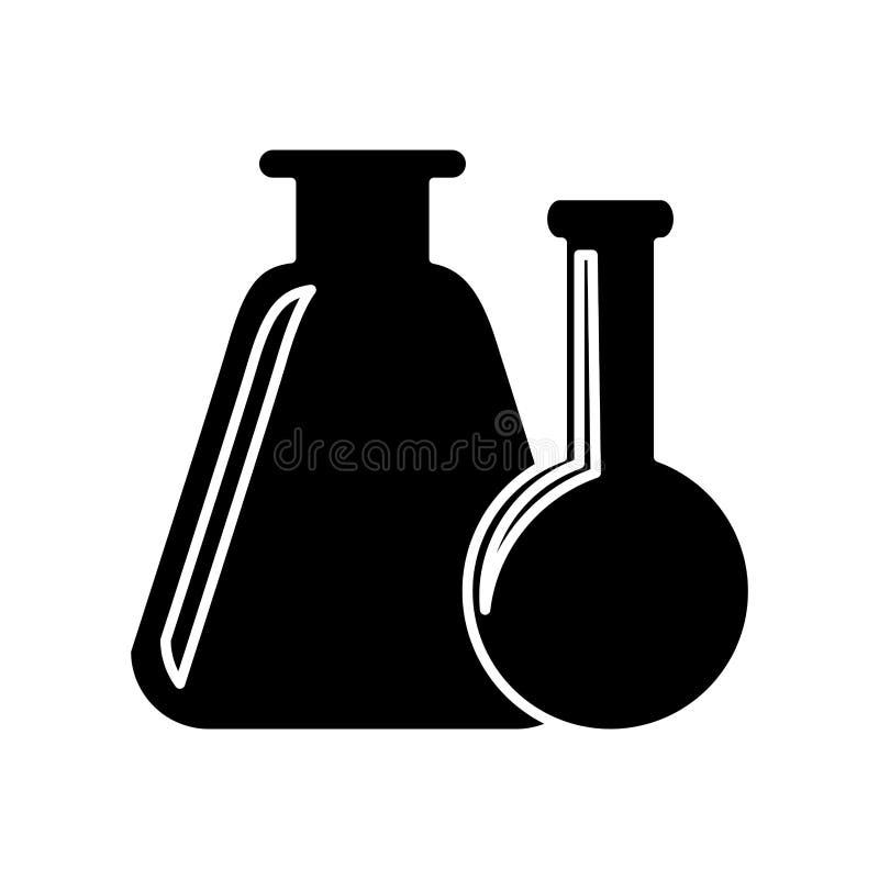Flask Icon stock vector. Illustration of conical, erlenmeyer - 174498282
