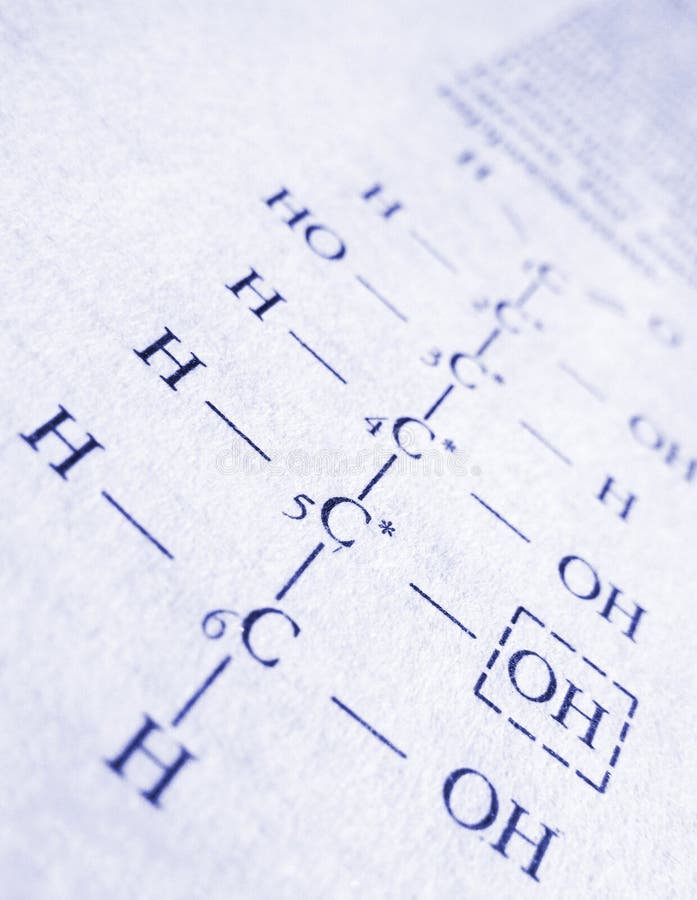 Chemistry formula stock photo. Image of atoms, life, basics - 9195638