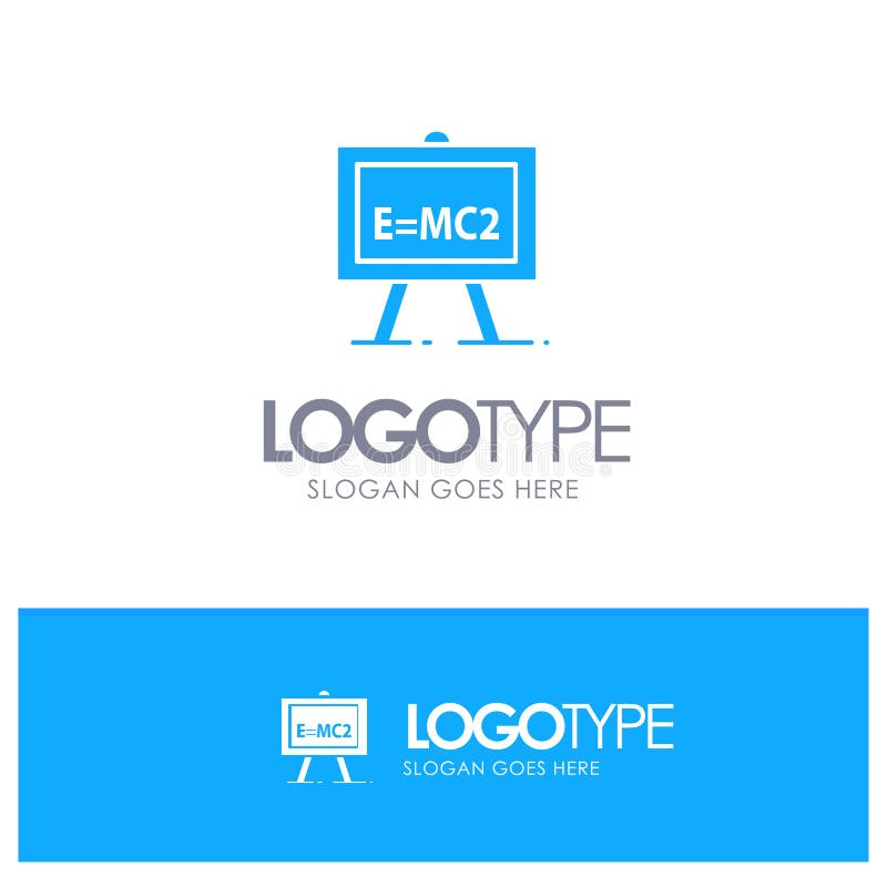 Chemistry, Formula, Science, Science Formula Blue Solid Logo with Place ...