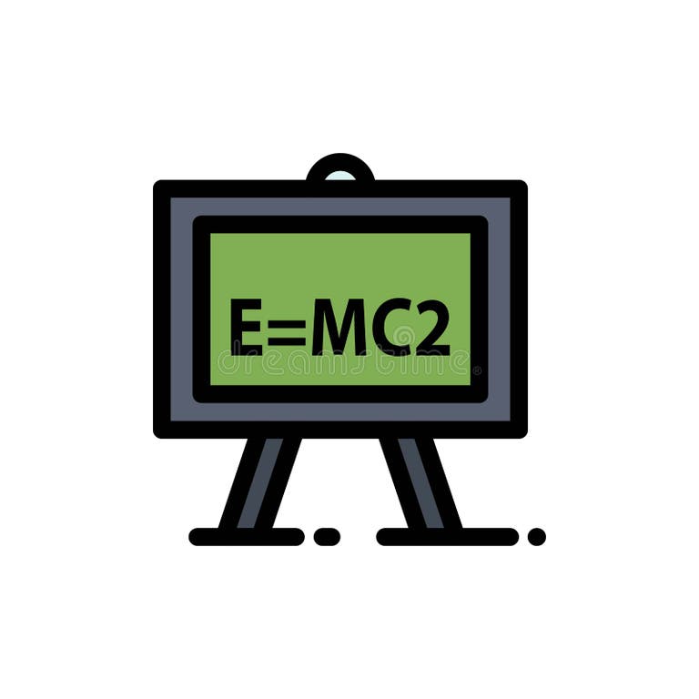 Chemistry, Formula, Science, Science Formula Flat Color Icon. Vector ...