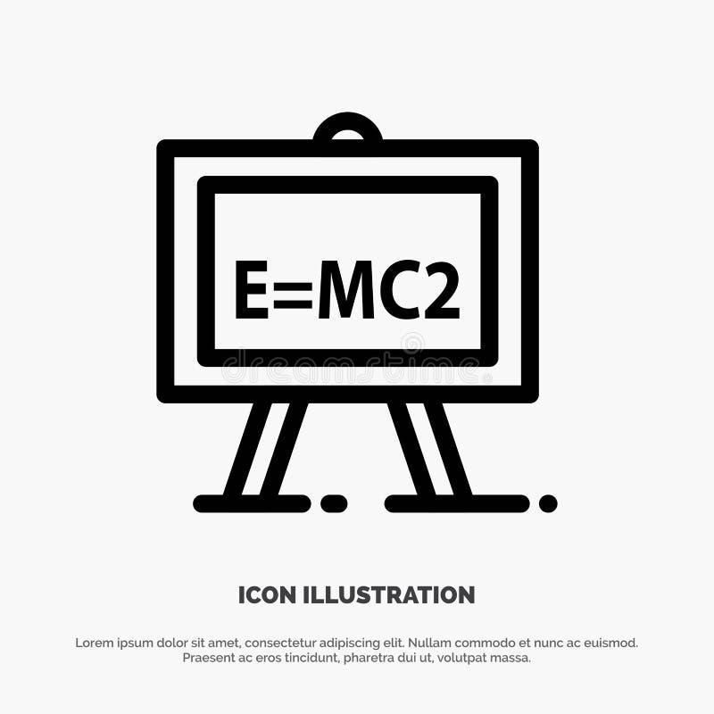 Chemistry, Formula, Science, Science Formula Line Icon Vector Stock ...