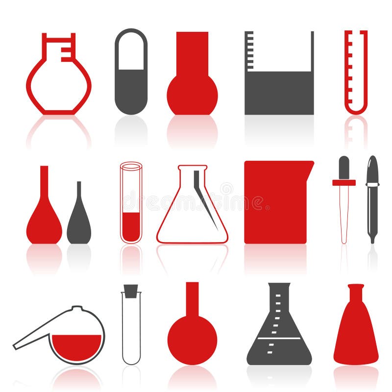 Laboratory tools stock vector. Illustration of chemistry - 17884312