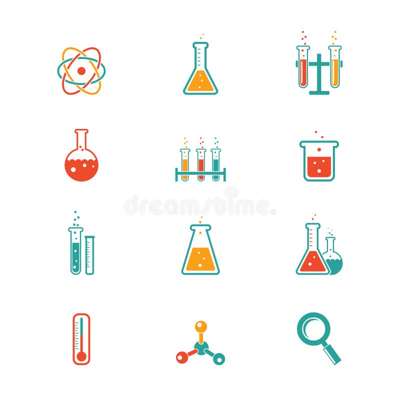 Laboratory tools stock vector. Illustration of chemistry - 19950745