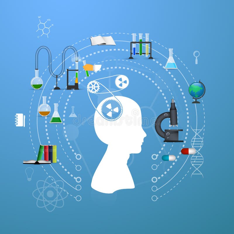 Chemistry infographic stock illustration. Illustration of design - 51008447