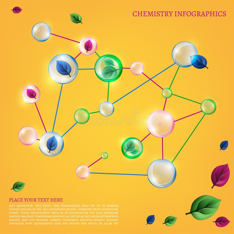 Chemistry Infographic Laboratory Stock Vector - Illustration of ...