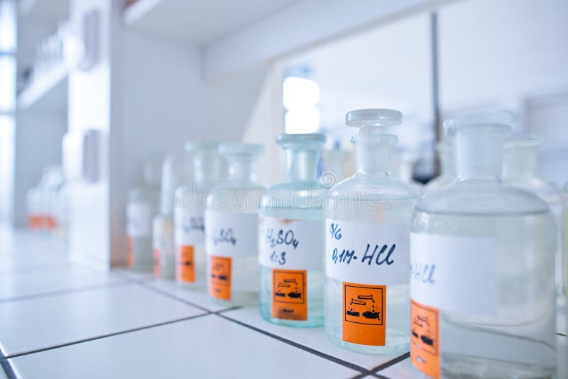 Chemical lab stock image. Image of component, science - 35233197