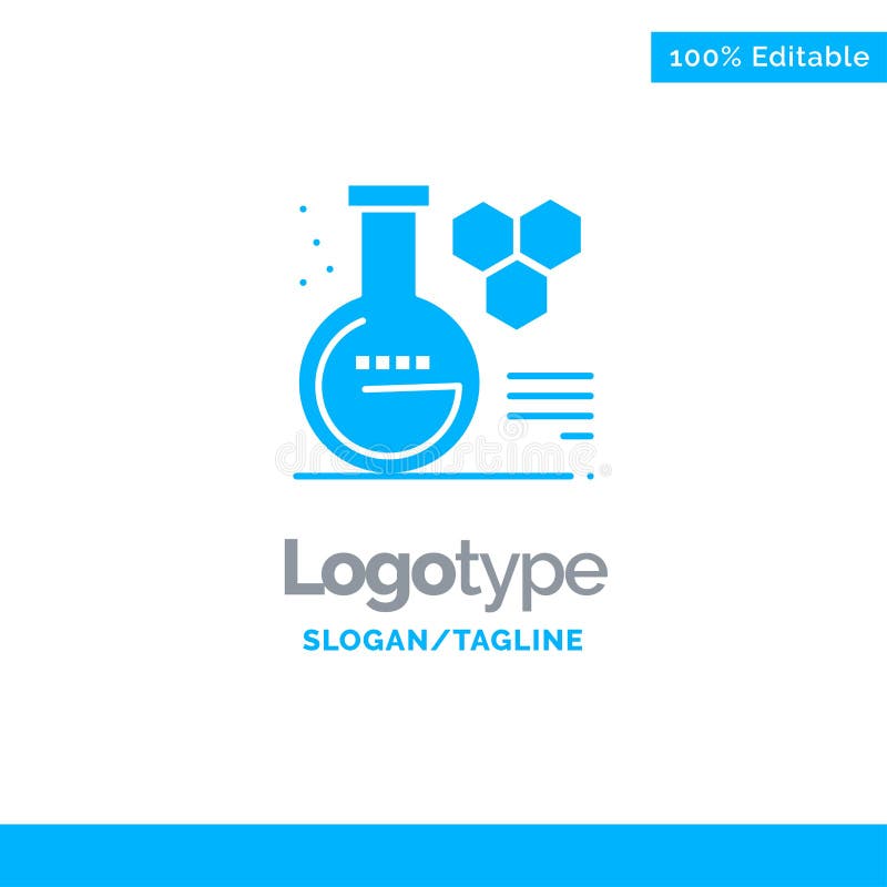Chemistry, Lab, Chemistry Lab, Education Blue Business Logo Template ...