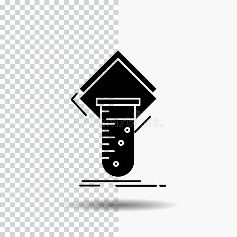 Chemistry, Lab, Study, Test, Testing Glyph Icon on Transparent ...