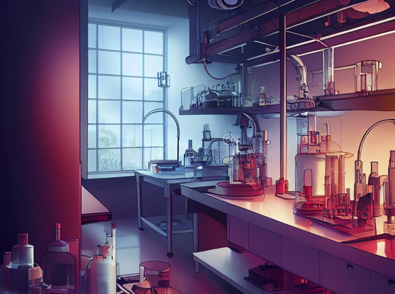 Chemistry Laboratory, Experiment and Study Room, Generative Ai ...
