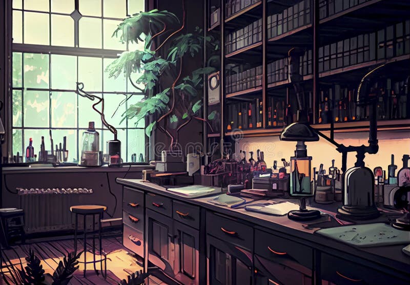 Chemistry Laboratory, Experiment and Study Room, Generative Ai ...