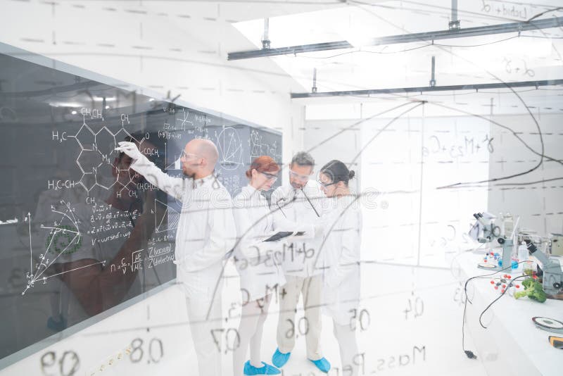 Chemistry Laboratory Lessons Stock Photo - Image of presentation, math: 31258648