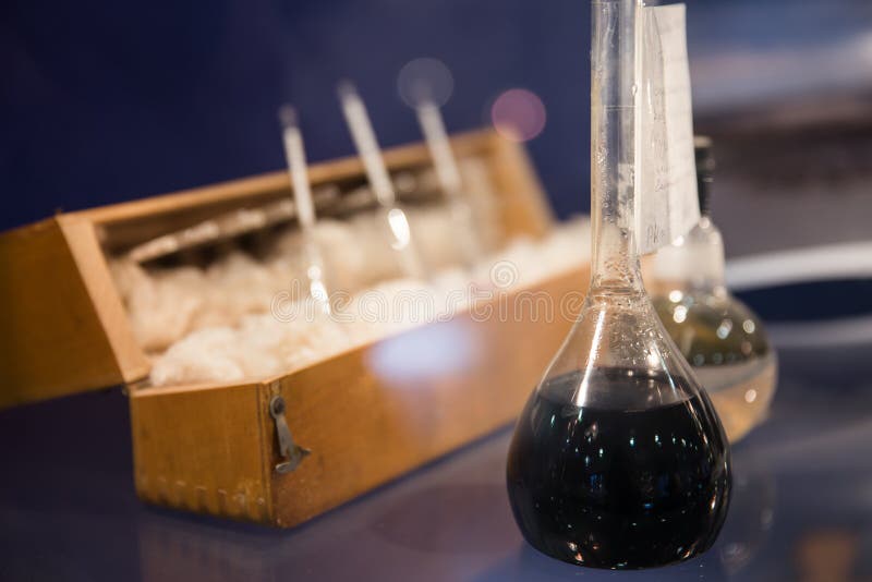 Chemistry laboratory stock photo. Image of objects, flask - 35627674