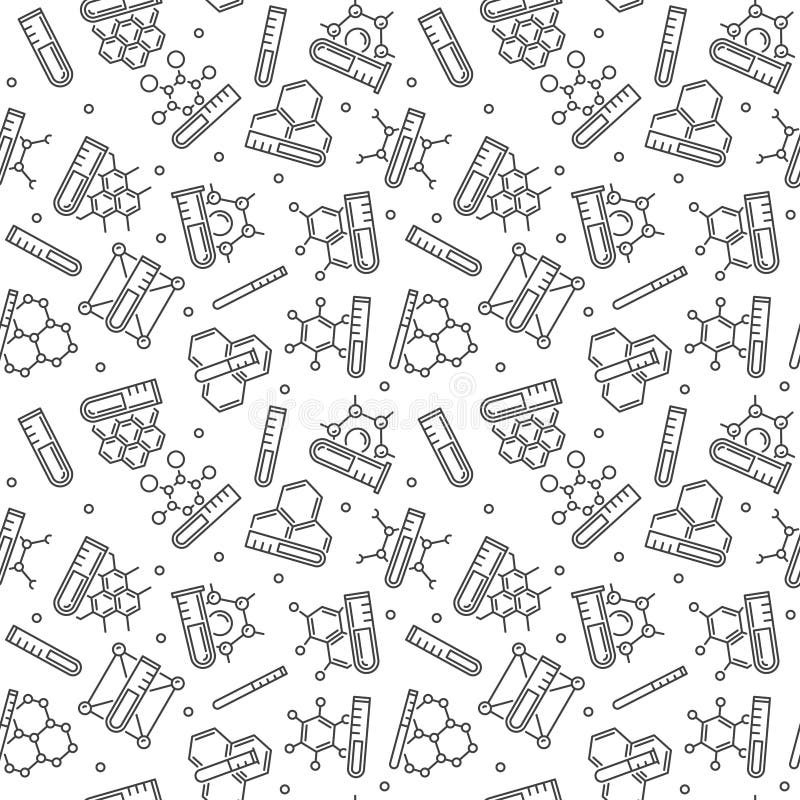 Chemistry Seamless Linear Pattern Stock Illustrations – 3,379 Chemistry ...
