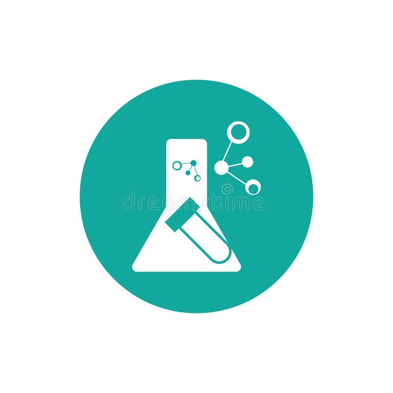 Chemistry Logo Vector Template Illustration Stock Vector - Illustration ...