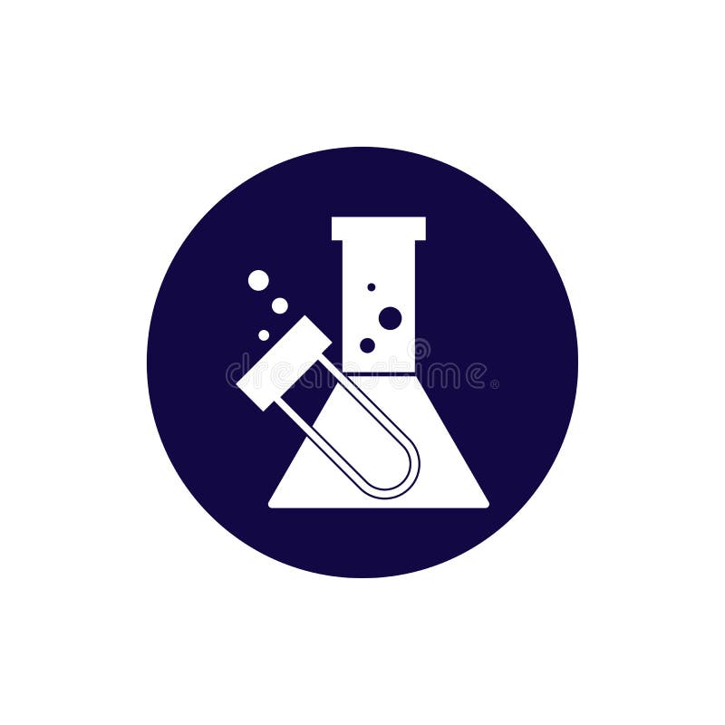 Chemistry Logo Vector Template Illustration Stock Vector - Illustration ...