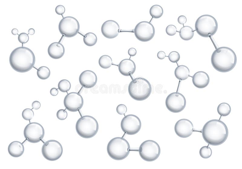 Chemistry Macro Models. 3d Transparency Molecular Structures Collection ...