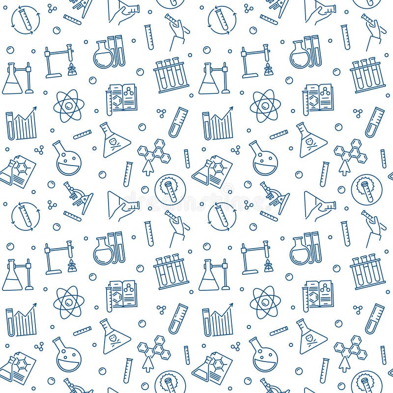 Chemistry Seamless Linear Pattern Stock Illustrations – 3,379 Chemistry ...