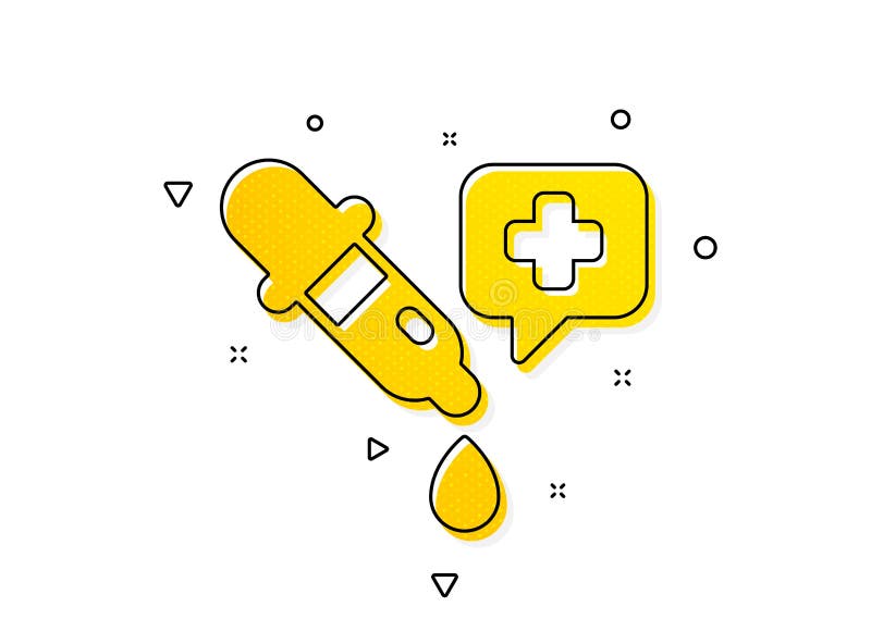 Chemistry Pipette Icon. Laboratory Sign. Analysis Lab. Vector Stock ...