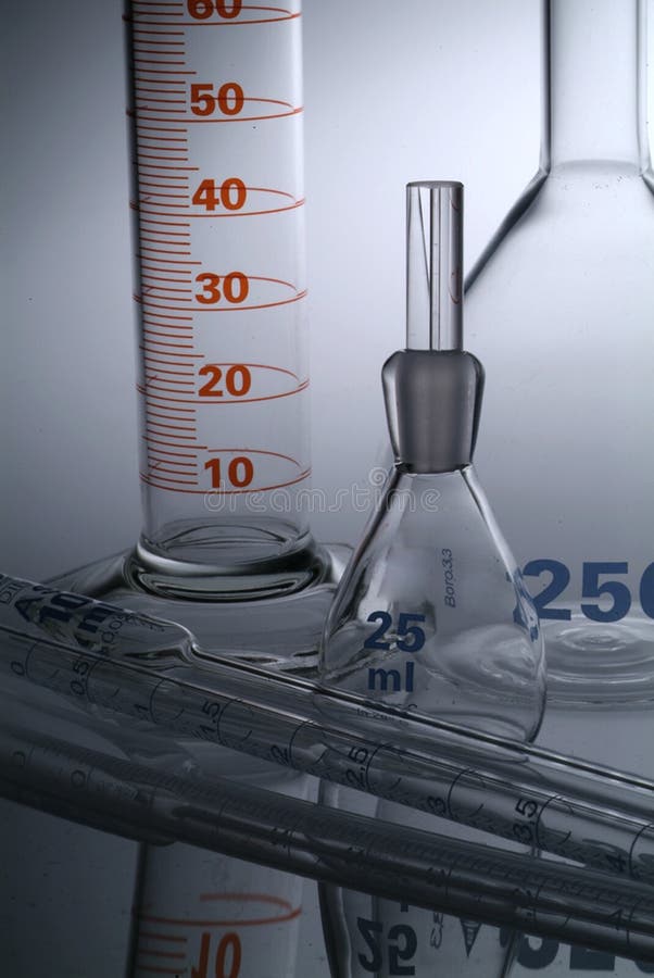 Chemistry Recipient In A Laboratory Ambiance Stock Photo - Image of ...