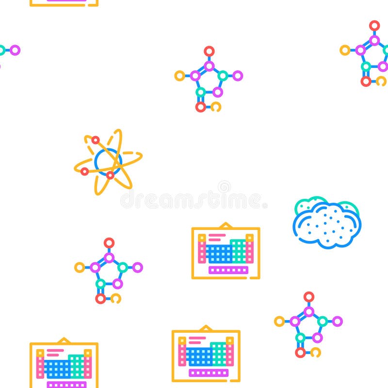 Chemistry Periodic Table Seamless Stock Illustrations – 102 Chemistry ...