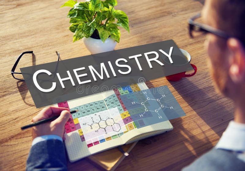 Chemistry Science Experiment Formula Concept Stock Image - Image of ...