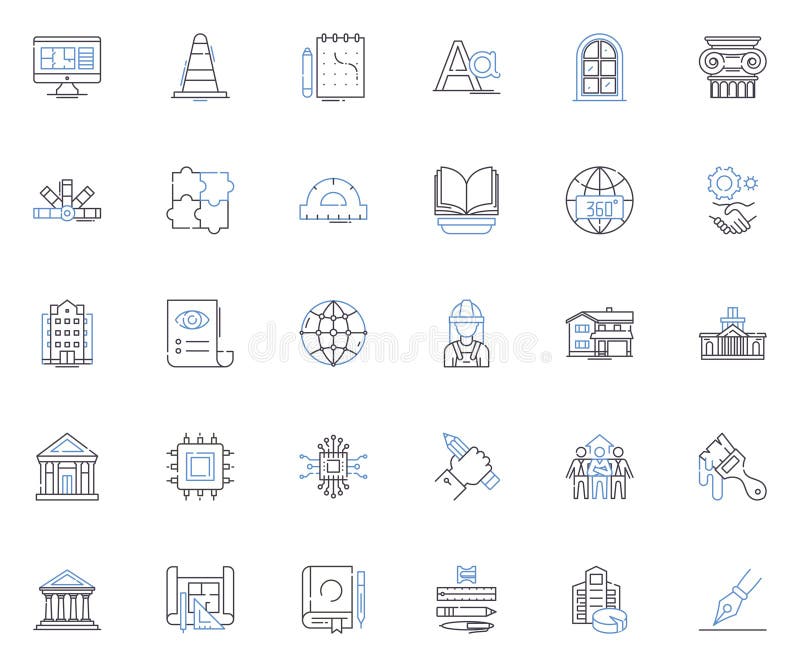Chemistry Science Line Icons Collection. Molecules, Atoms, Compounds ...