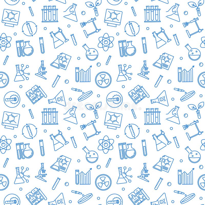 Chemistry Seamless Linear Pattern Stock Illustrations – 3,379 Chemistry ...