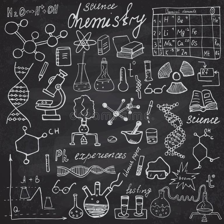 Chemistry Doodles Stock Illustrations – 1,801 Chemistry Doodles Stock ...