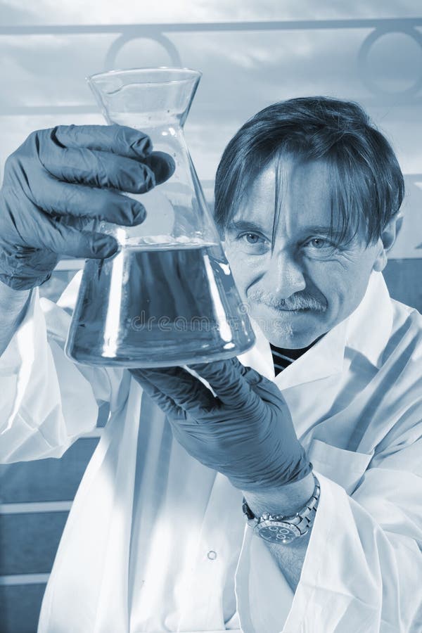 Chemistry scientist stock image. Image of look, adult - 19734335