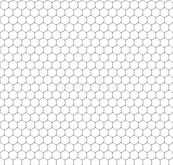 Chemistry Seamless Pattern, Hexagonal Design Vector Illustration Stock Vector - Illustration of ...