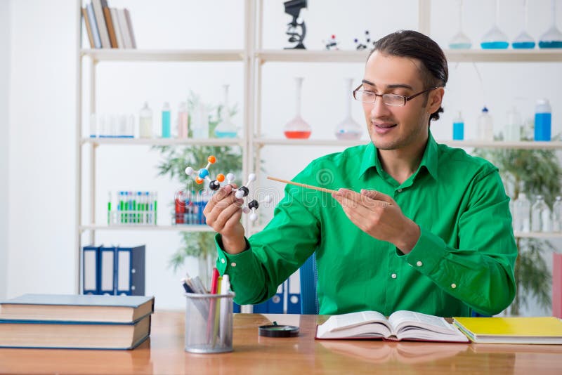 Chemistry Student Studying for Exams Stock Photo - Image of physics ...