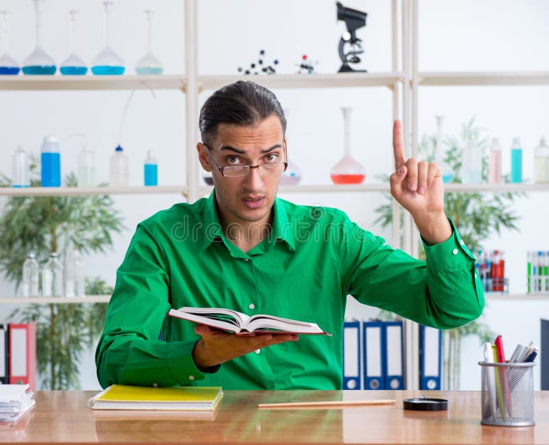Chemistry Student Studying for Exams Stock Photo - Image of learn, exam ...