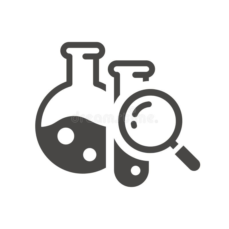 Chemistry Vector Icon Set. Black Isolated Laboratory Science Icons ... Chemistry Vector Icon Set. Black Isolated Laboratory Science Icons ...