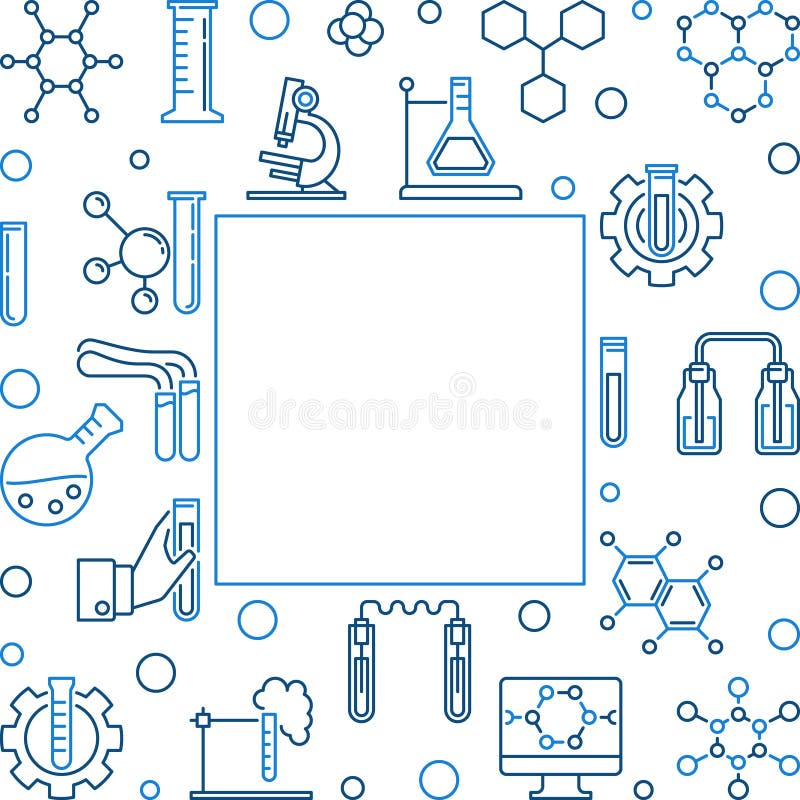 Chemistry Creative Modern Background Stock Vector - Illustration of ...