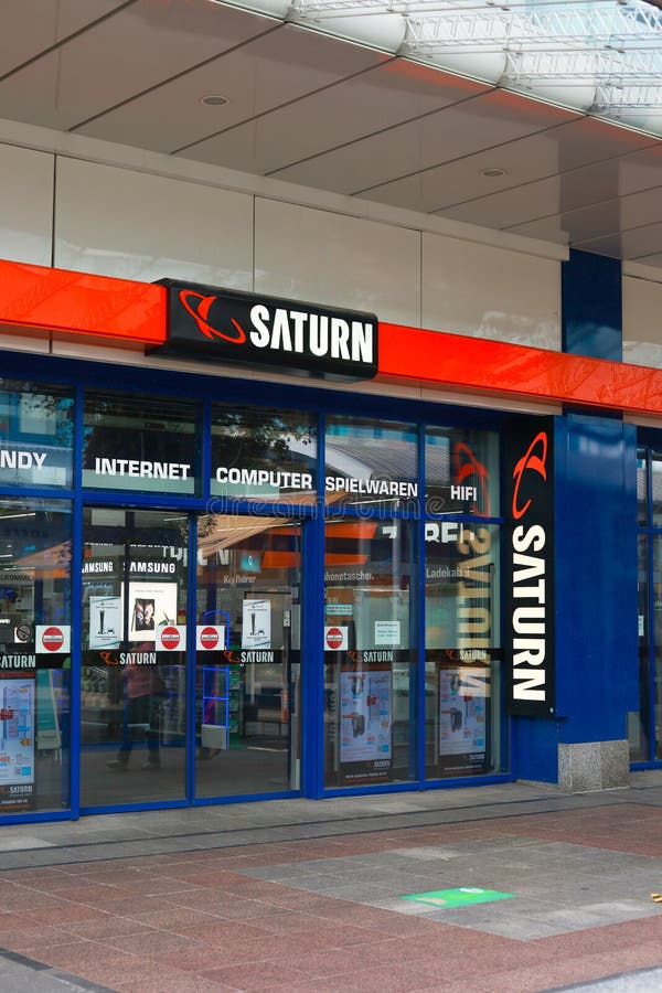 A Supermarket of Electronics Saturn on Kurfuerstendamm Editorial ...