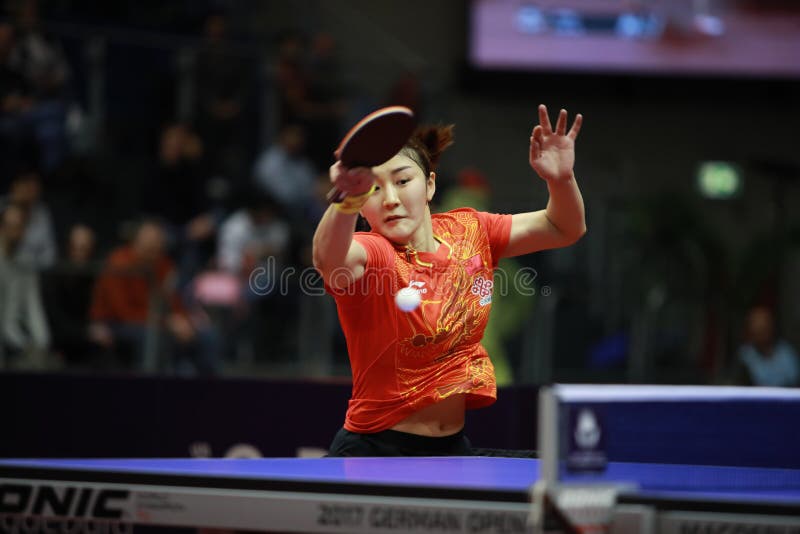 Chen Meng De La Vuelta Del Top De China Foto editorial - Imagen de ...