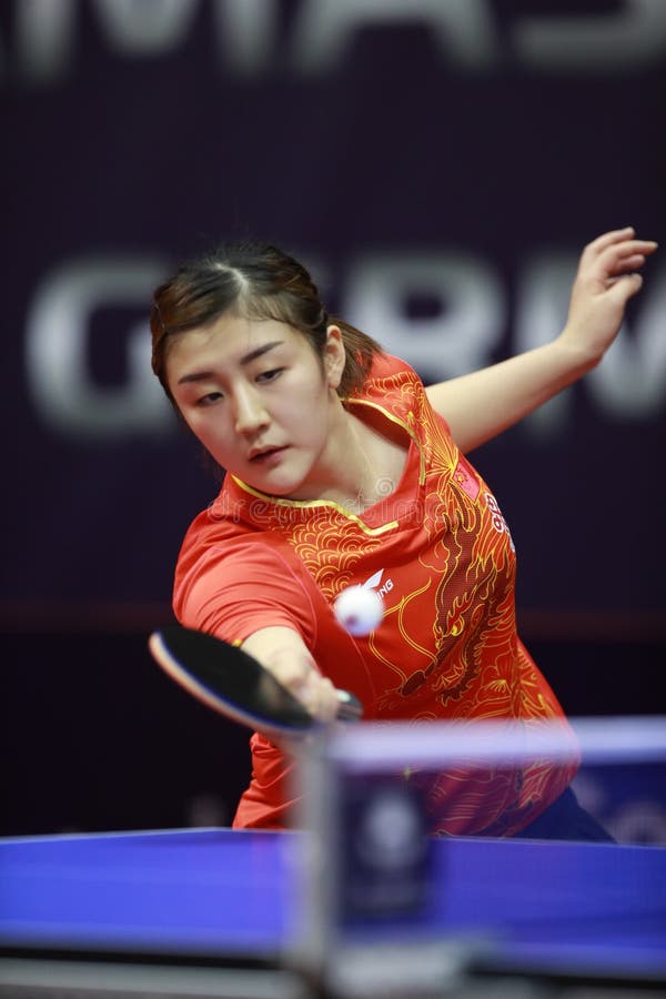 Chen Meng Von China-Vorhand Redaktionelles Foto - Bild von platin ...