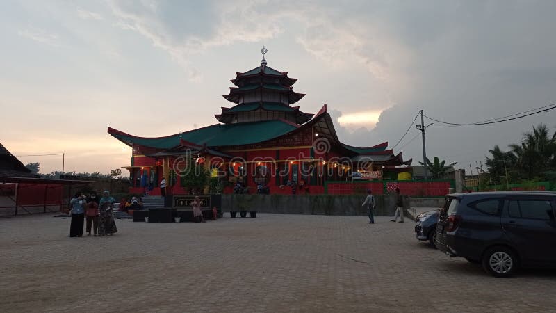 Cheng ho mosque editorial photography. Image of vacation - 222054857