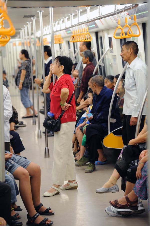Chengdu Metro Line 2, Tianfu Square Station Editorial Image - Image of ...