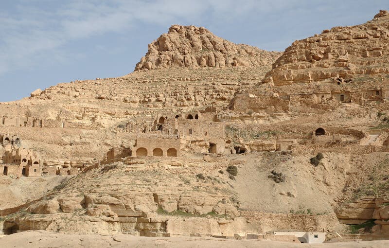Chenini (Tunisia) stock image. Image of landscape, building - 1026367