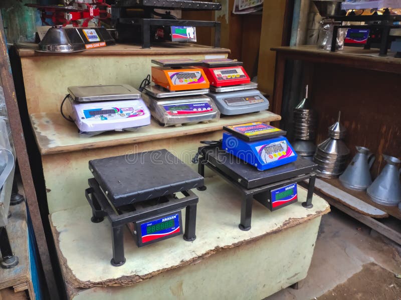 Chennai, India - January 10th 2021: Different Types of Weight Scale ...