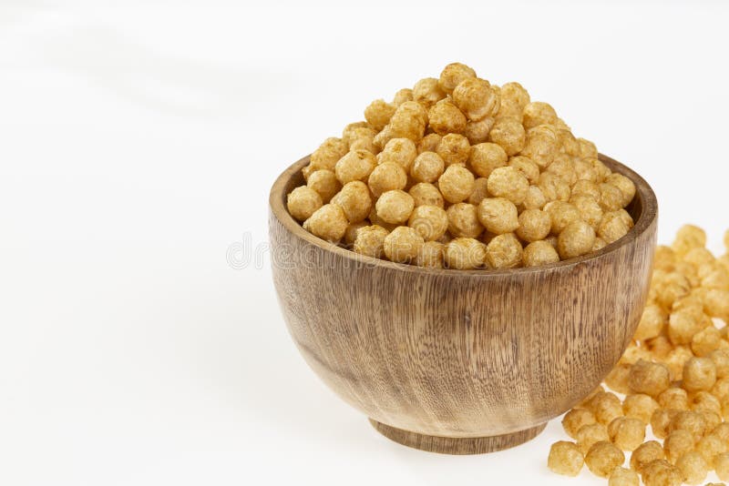 Chenopodium Quinoa - Caramelized Organic Quinoa Pop Seeds Stock Image ...