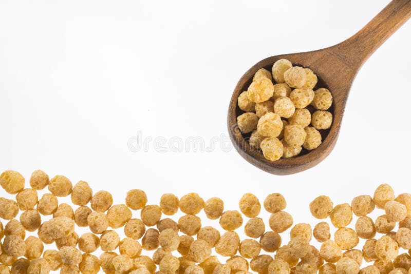 Chenopodium Quinoa - Organic Quinoa Pop Seeds. White Background Stock ...