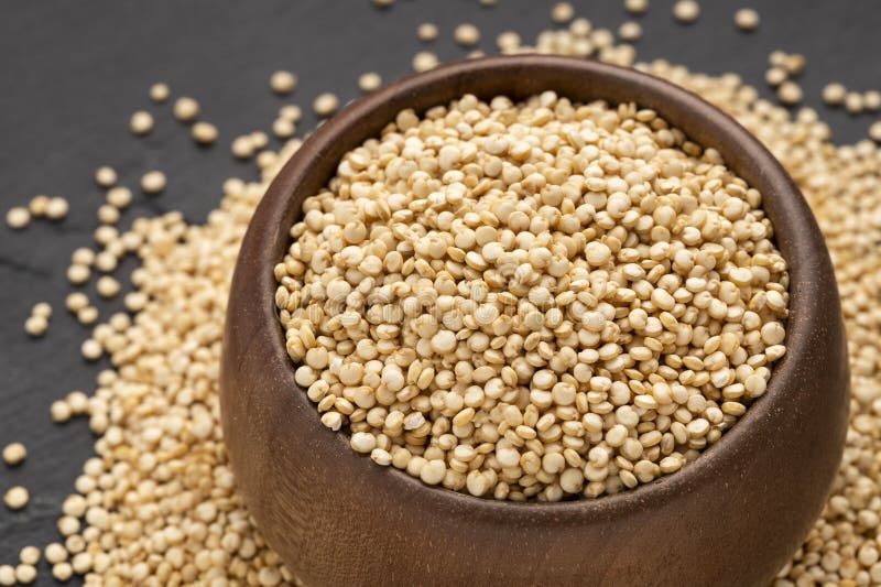 Chenopodium Quinoa - Quinoa Seeds in the Bowl Stock Image - Image of ...