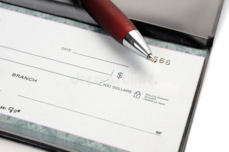 Cheque stock photo. Image of document, business, text - 12590602
