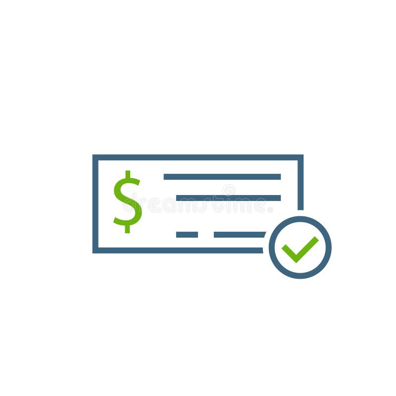 Payment Cheque Icon Stock Illustrations – 3,200 Payment Cheque Icon ...